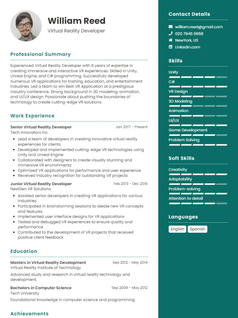 Free Online AI Resume Builder in 2025 - ResumeDesign.ai