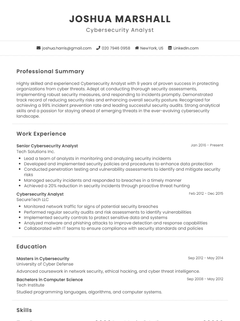 Free Online AI Resume Builder in 2025 - ResumeDesign.ai