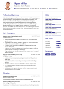 15 Special Education Teacher Resume Examples And Templates for 2024 ...