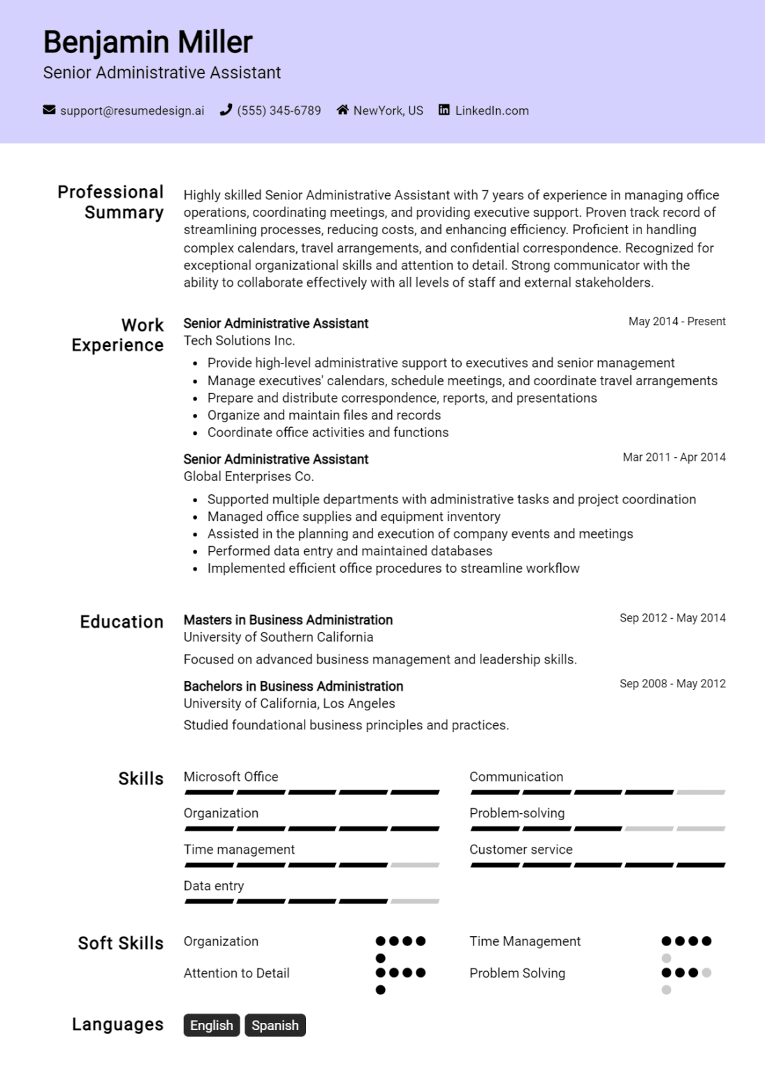 25 Virtual Assistant Resume Examples And Templates for 2024: Best Tips ...