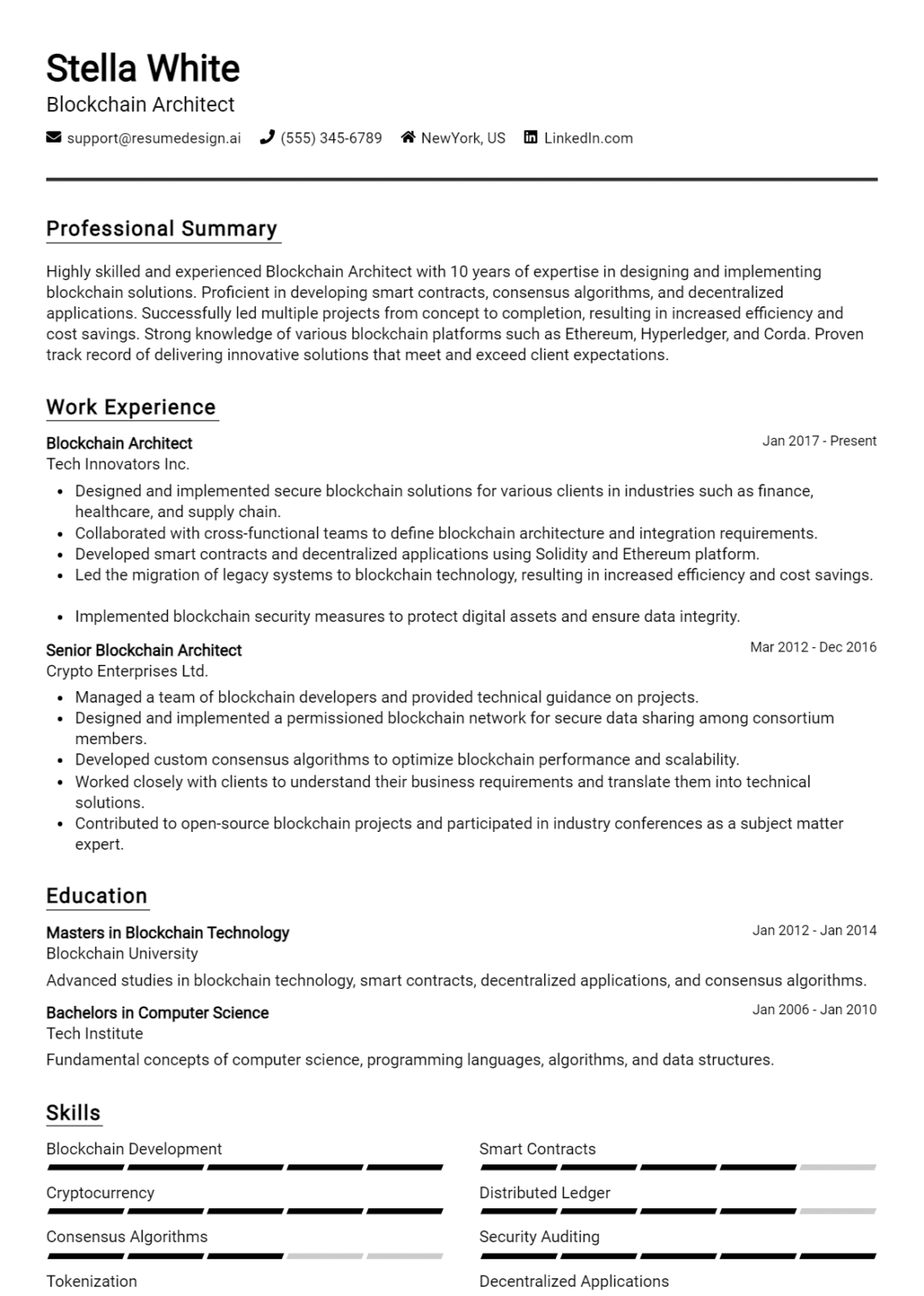 24 Cloud Architect Resume Examples And Templates for 2025 - ResumeDesign.ai