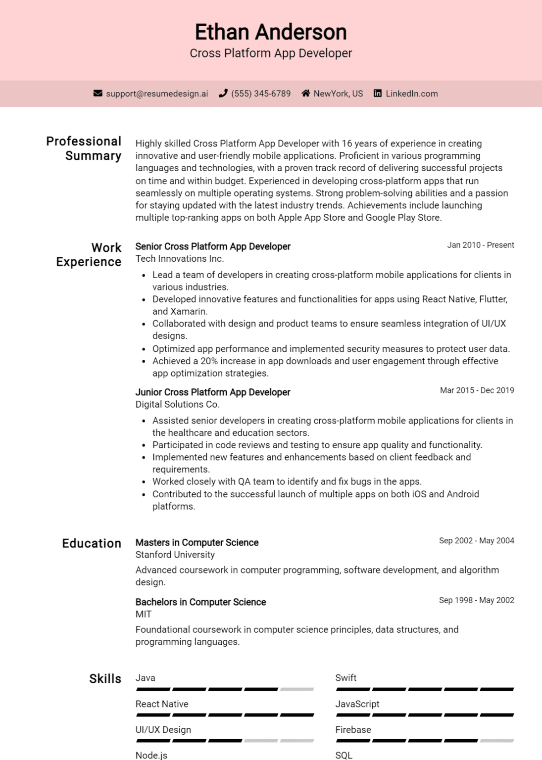 12 Cloud Application Developer Resume Examples And Templates for 2024 ...