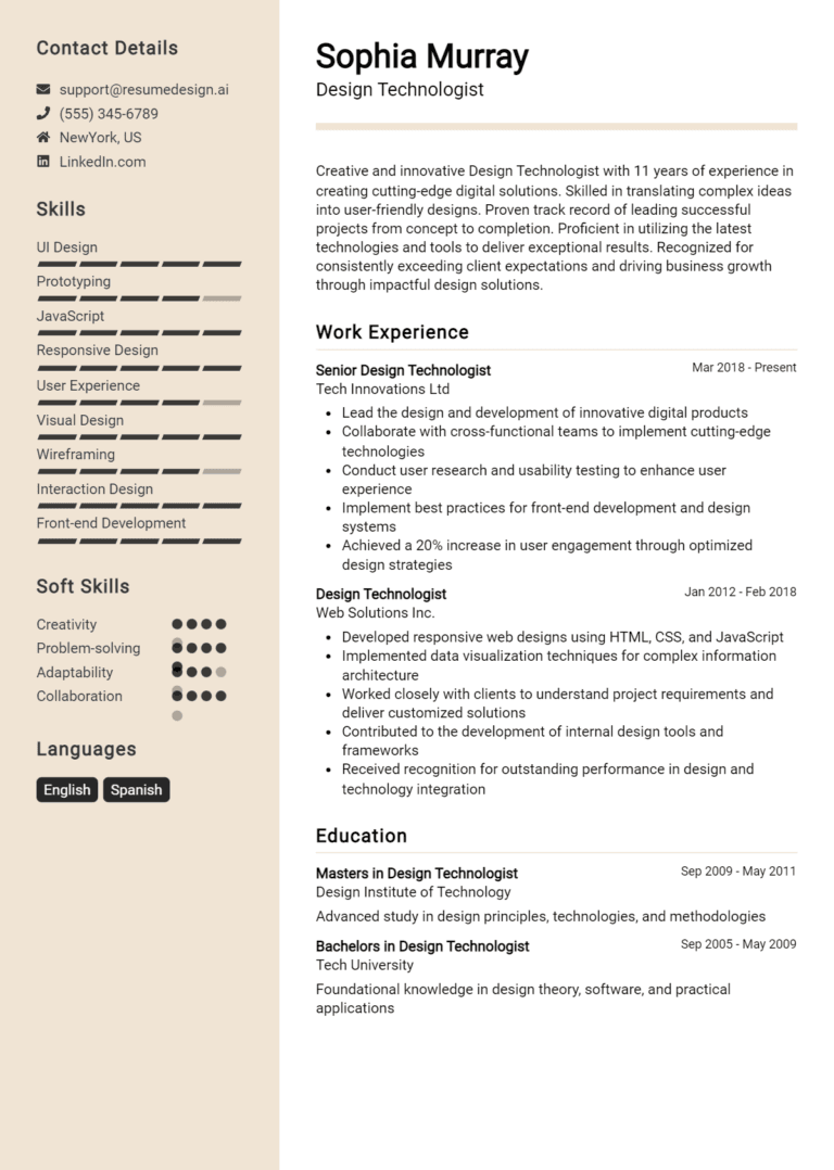 14 React Developer Resume Examples And Templates for 2024 - ResumeDesign.ai