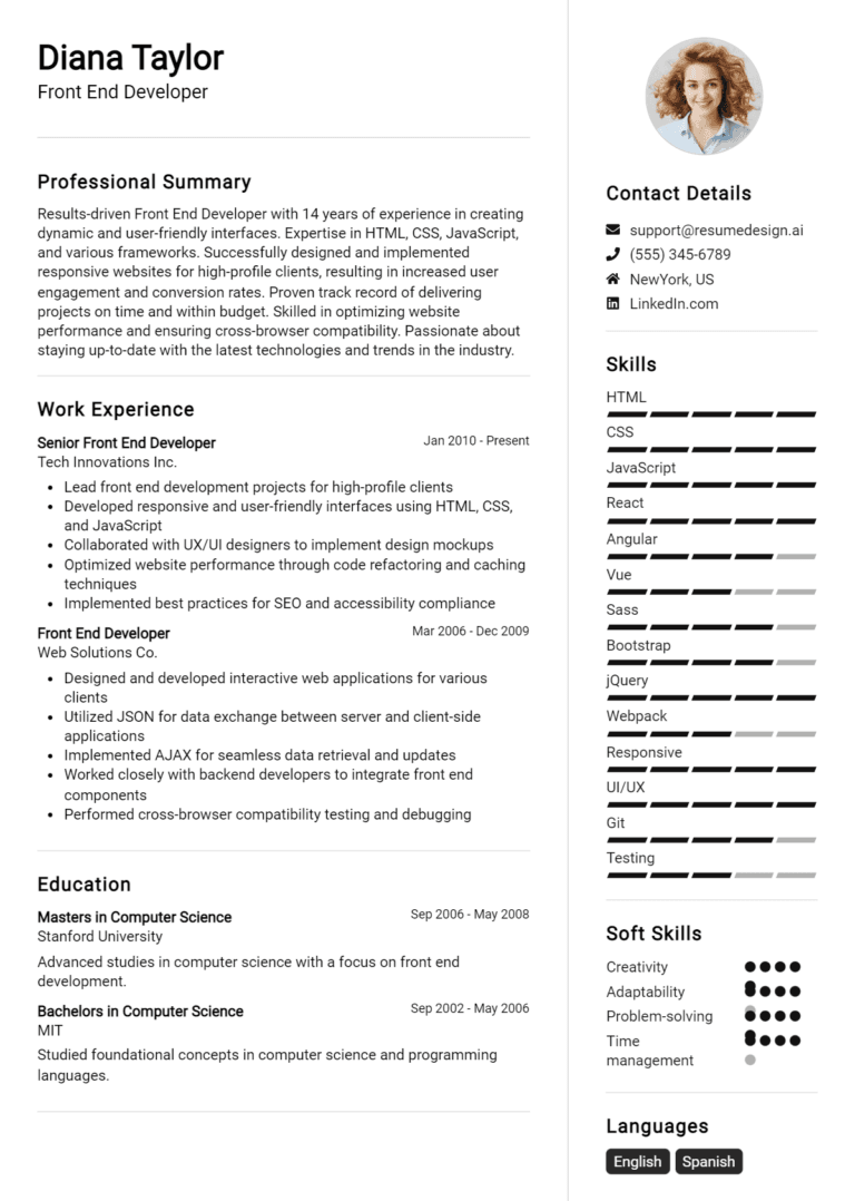 24 Software Developer Resume Examples And Templates for 2025 ...