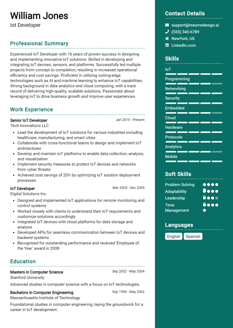 24 Front-End Developer Resume Examples And Templates for 2025: Best ...