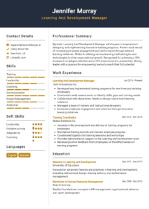 23 Learning and Development Manager Resume Examples And Templates for ...
