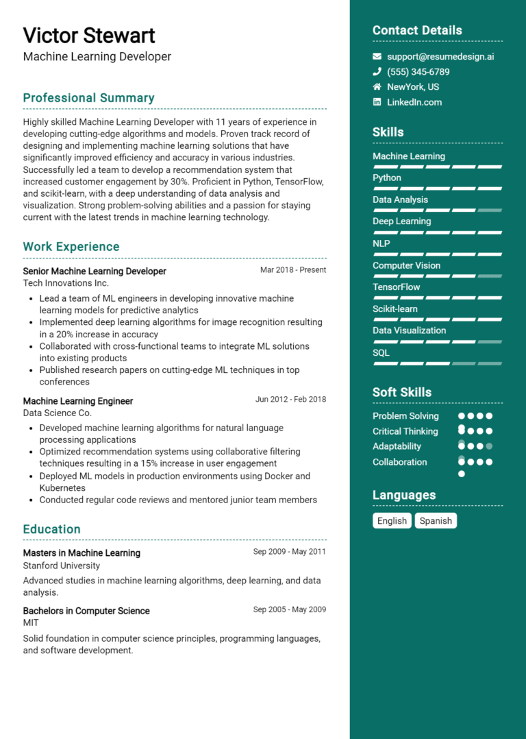 24 Back-End Developer Resume Examples And Templates for 2025 ...