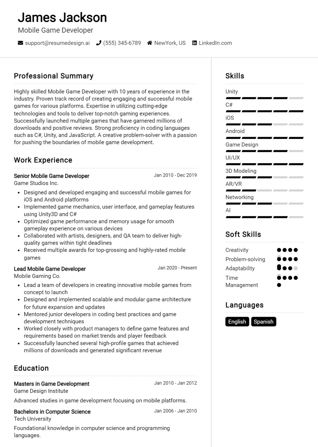 10 Android Developer Resume Examples And Templates for 2025 ...