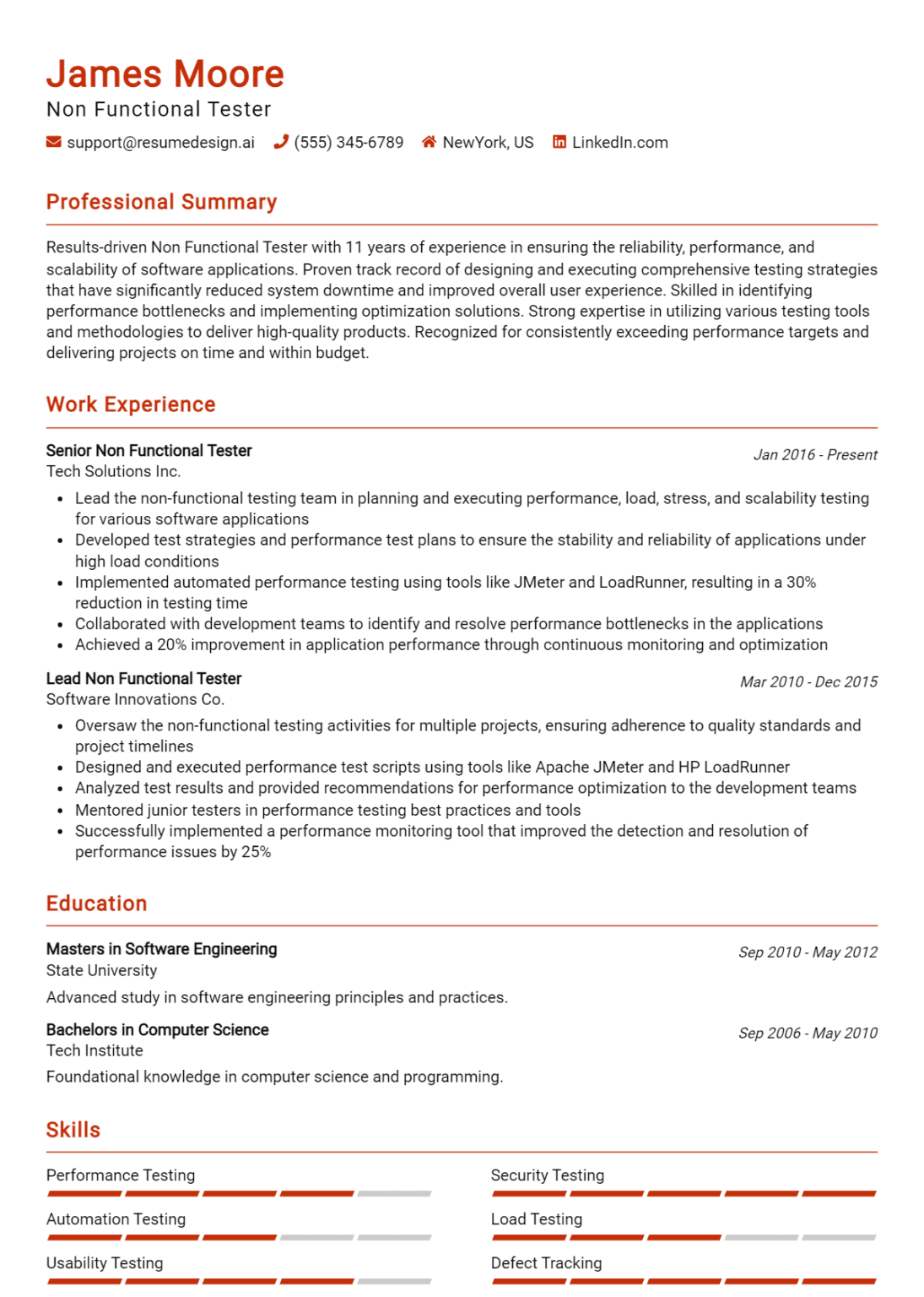 24 Functional Tester Resume Examples And Templates for 2025 ...
