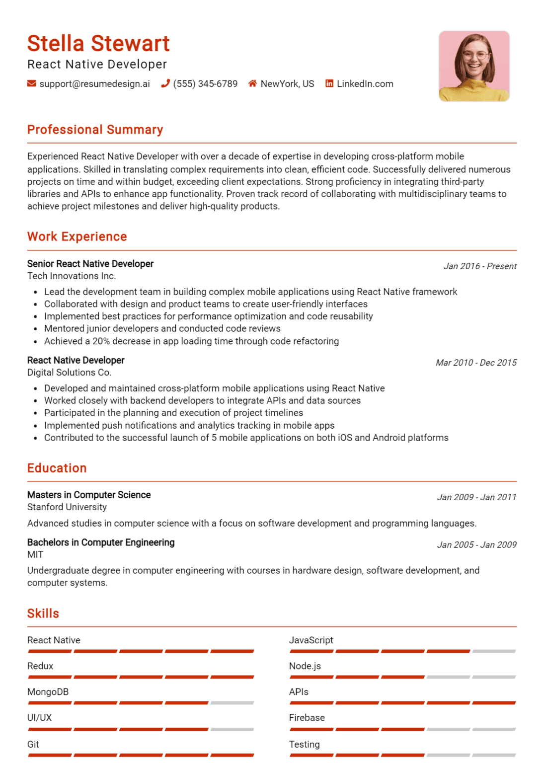 10 Android Developer Resume Examples And Templates for 2025 ...
