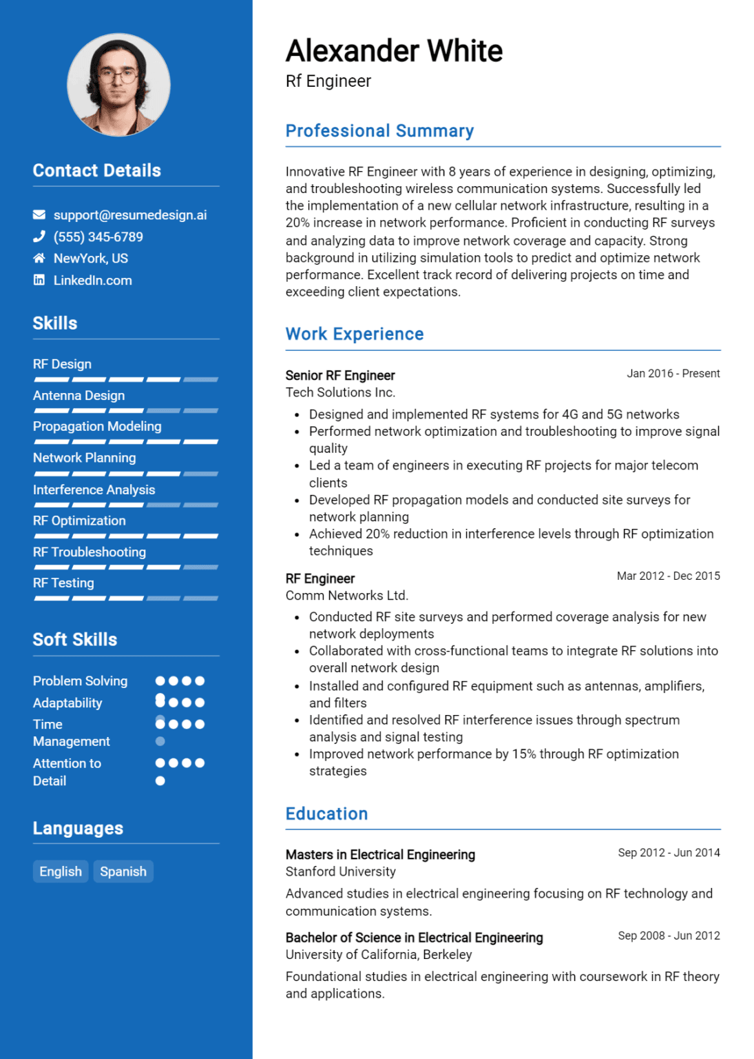 20 Electronics Engineer Resume Examples And Templates for 2025 ...