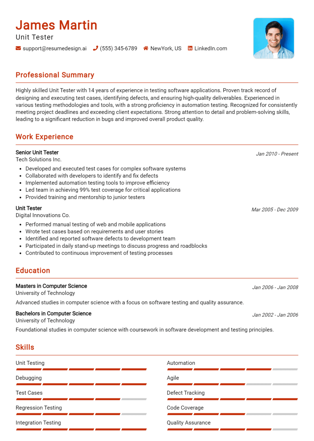 24 Test Automation Engineer Resume Examples And Templates for 2025 ...