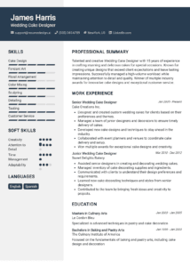 10 Cake Decorator Resume Examples And Templates for 2025 - ResumeDesign.ai