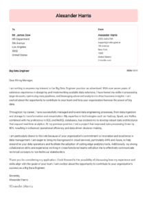 22 Machine Learning Engineer Cover Letter Examples and Templates for ...