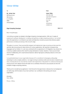 24 Full-Stack Developer Cover Letter Samples & Examples 2025 ...